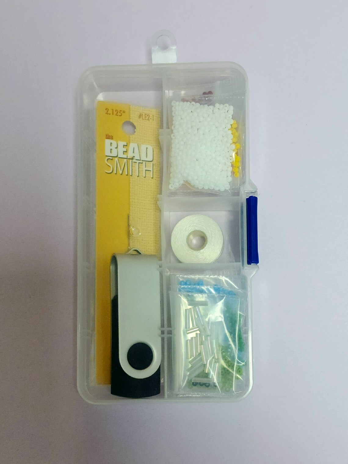 White Beaded Hummingbird Kit With Pattern and Supplies - Etsy