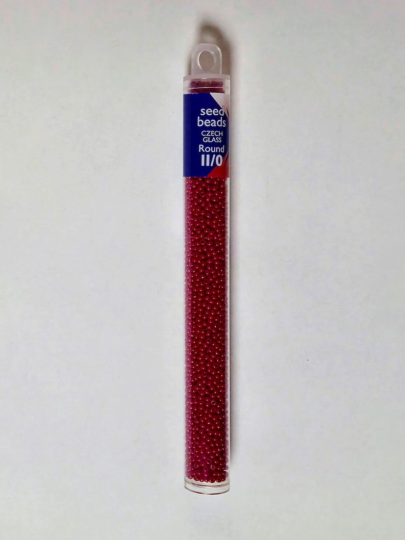 11/0 Czech Preciosa Seed Beads - 16 Colors - 24 Gram Tubes - Etsy