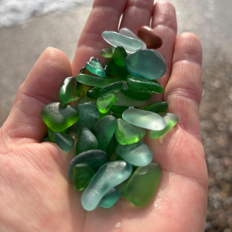Diy Seaglass Art Kits - Etsy