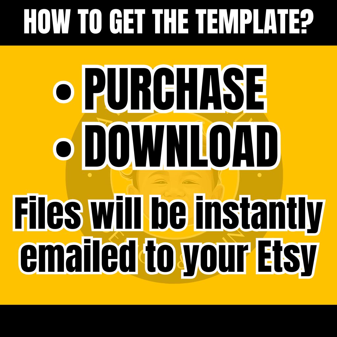 Editable Blue Elegant Polynesian Tribal Memorial Button Template ...