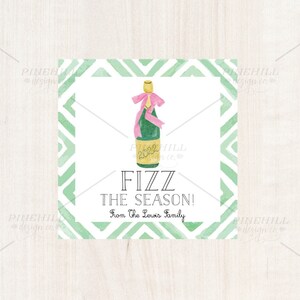 New Years Eve Gift Tags Printable Editable - Etsy