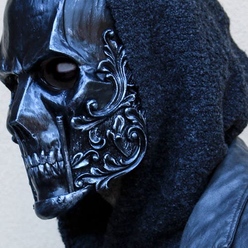 THE KING resin Full-face Skull Mask | Etsy