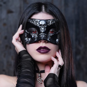 THE NOBLE (resin Half-face Venetian Mask) - Etsy