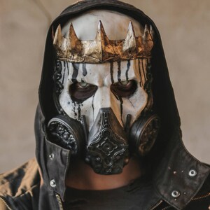 NUCLEAR KING Resin Full-Face Skull Gas Mask - Etsy México