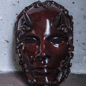 MR HELL (resin Full-face Venetian Mask) - Etsy