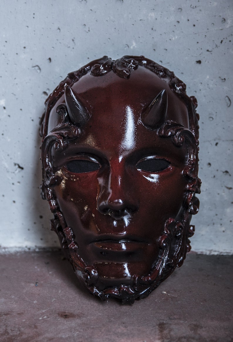 MR HELL Resin Full-Face Venetian Mask - Etsy España
