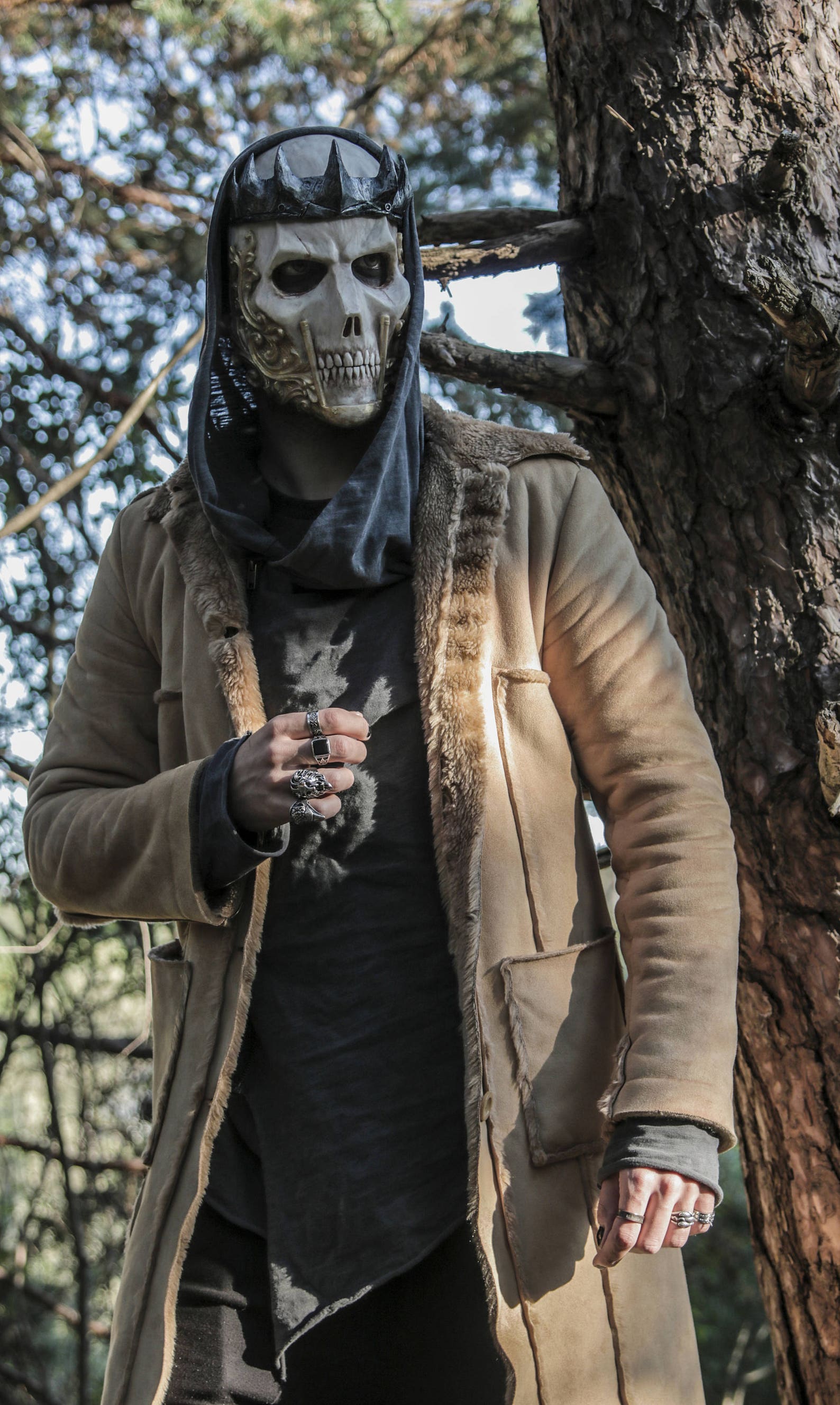 THE KING resin Full-face Skull Mask - Etsy