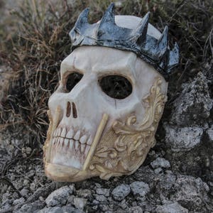 THE KING (resin Full-face Skull Mask) - Etsy