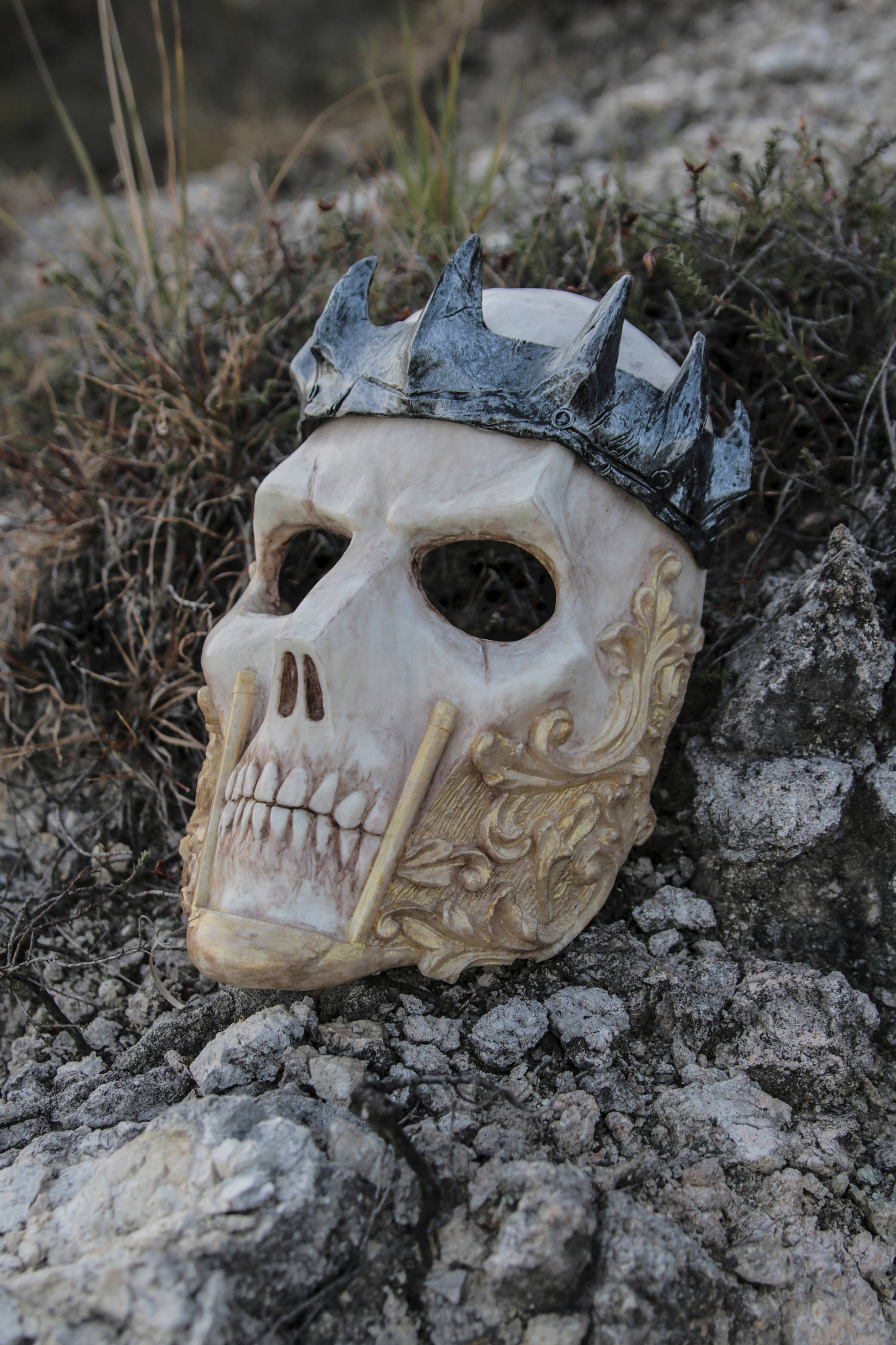 THE KING resin Full-face Skull Mask | Etsy