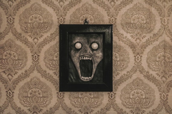 SCREAMER 3D Horror Picture | Etsy