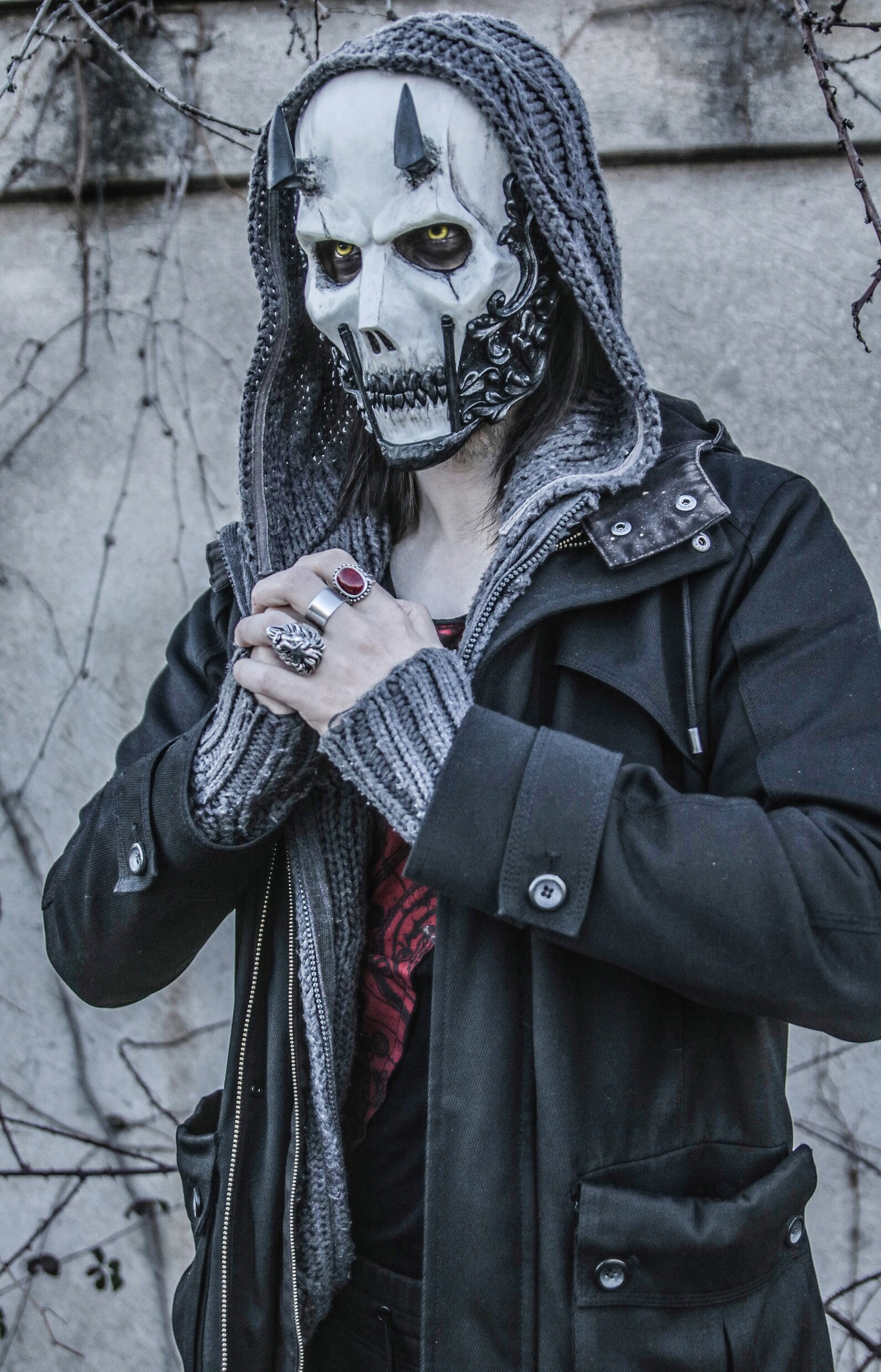 LUCIFER resin Skull Full-face Mask - Etsy