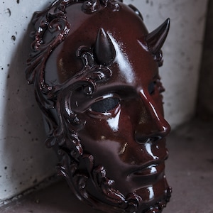 MR HELL (resin Full-face Venetian Mask) - Etsy