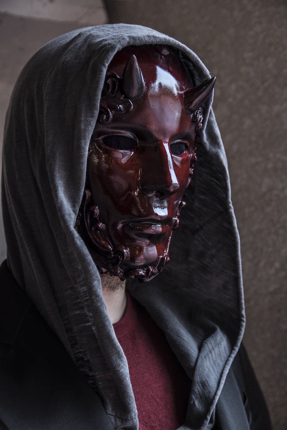 MR HELL resin Full-face Venetian Mask - Etsy