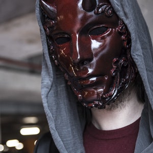MR HELL (resin Full-face Venetian Mask) - Etsy
