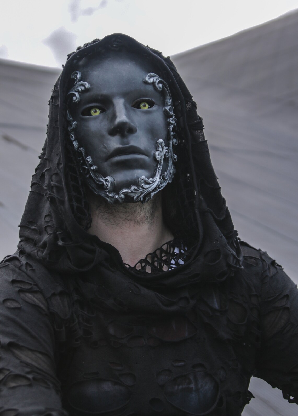 THE WANDERER Resin Full-Face Venetian Mask - Etsy Nederland