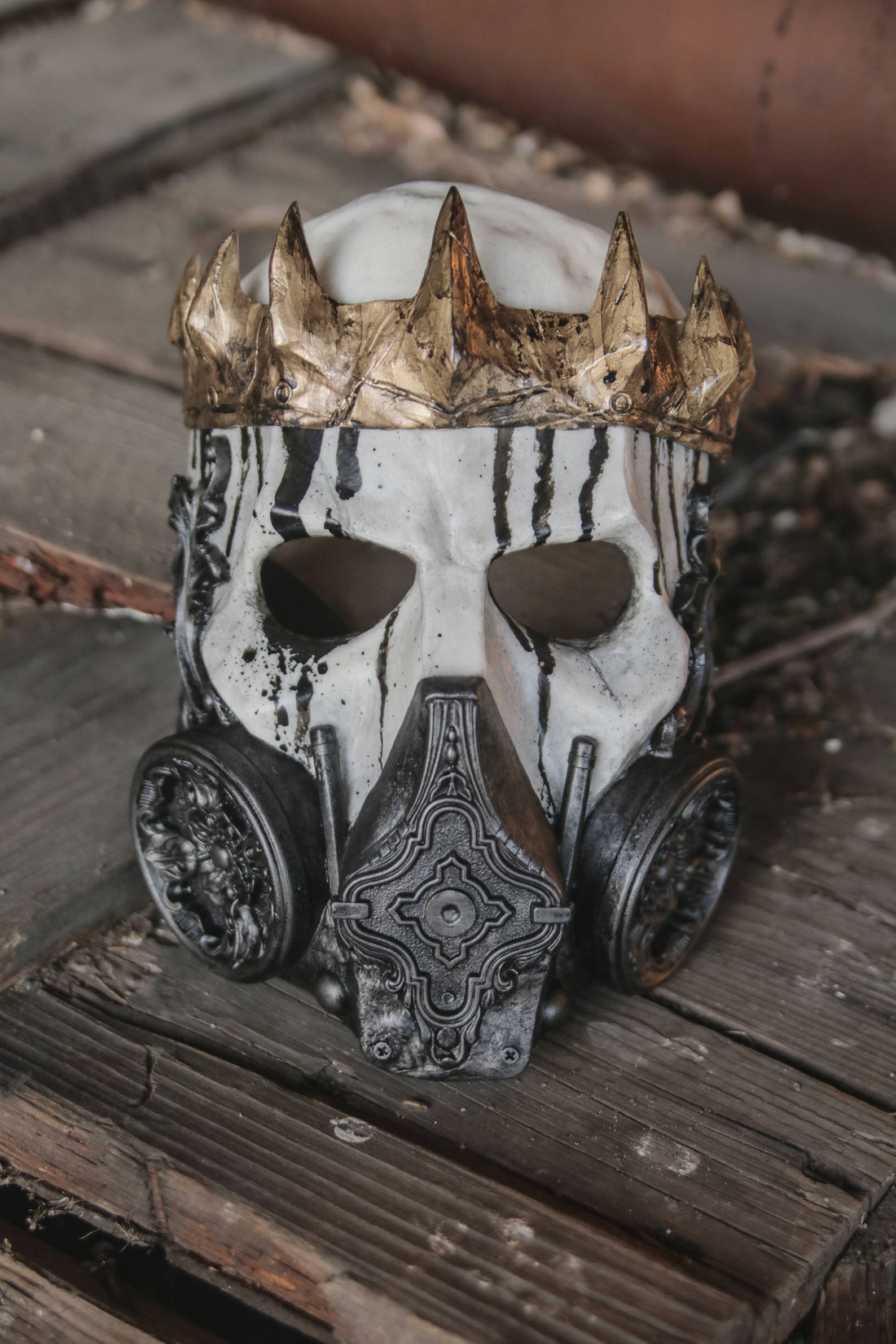 NUCLEAR KING (resin Full-face Skull Gas Mask) - Etsy