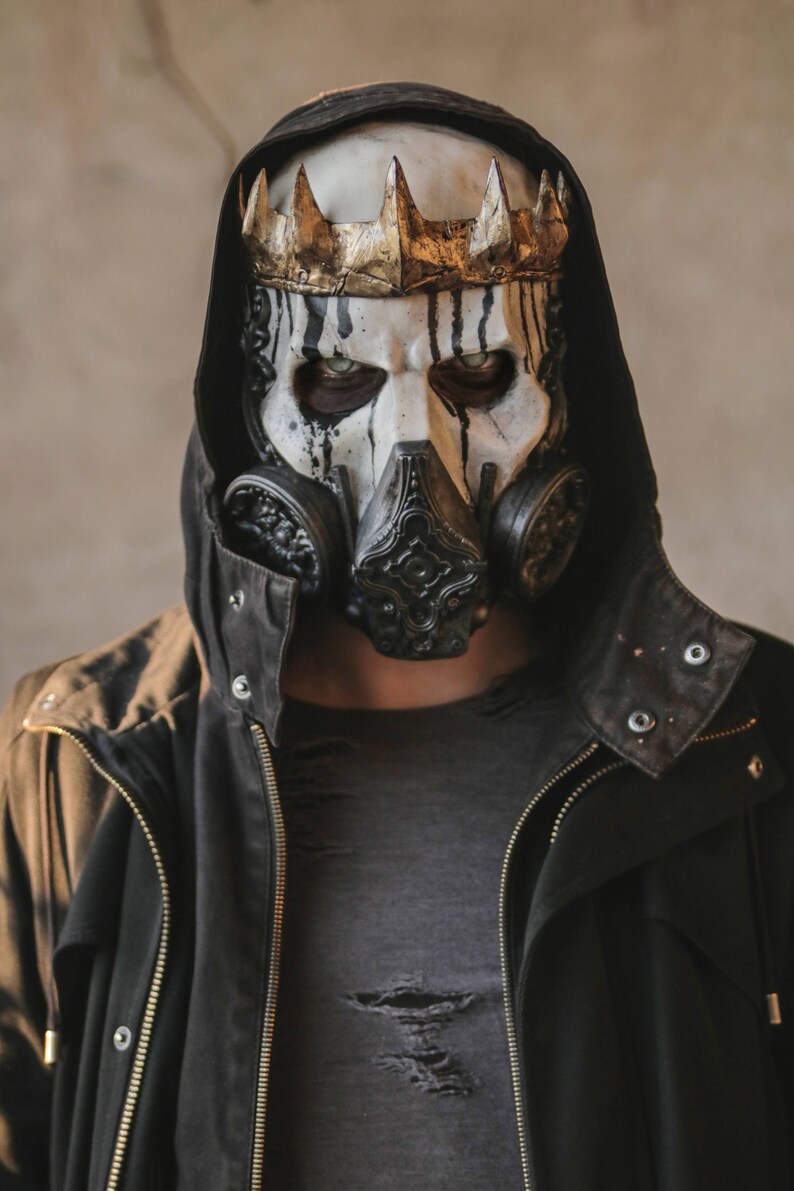 NUCLEAR KING Resin Full-Face Skull Gas Mask - Etsy México