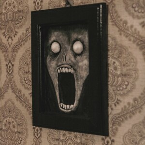 SCREAMER 3D Horror Picture - Etsy