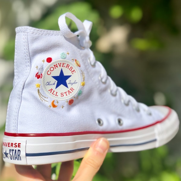 Galaxy Converse - Etsy