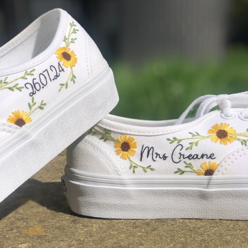 Sunflower Shoes - Etsy