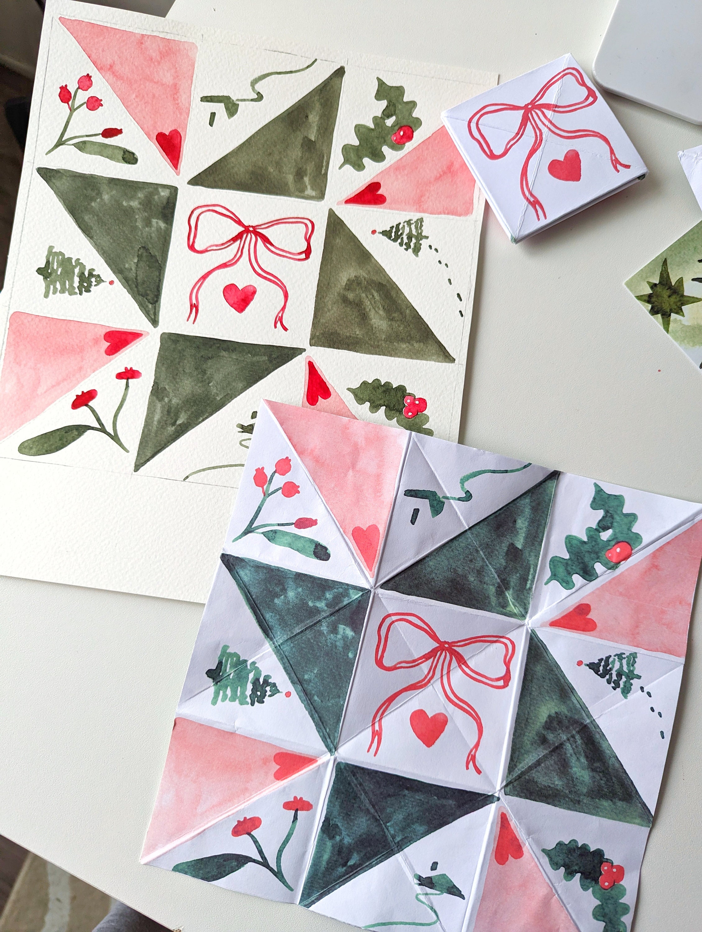 PRINTABLE Christmas Puzzle Card digital Download Victorian - Etsy