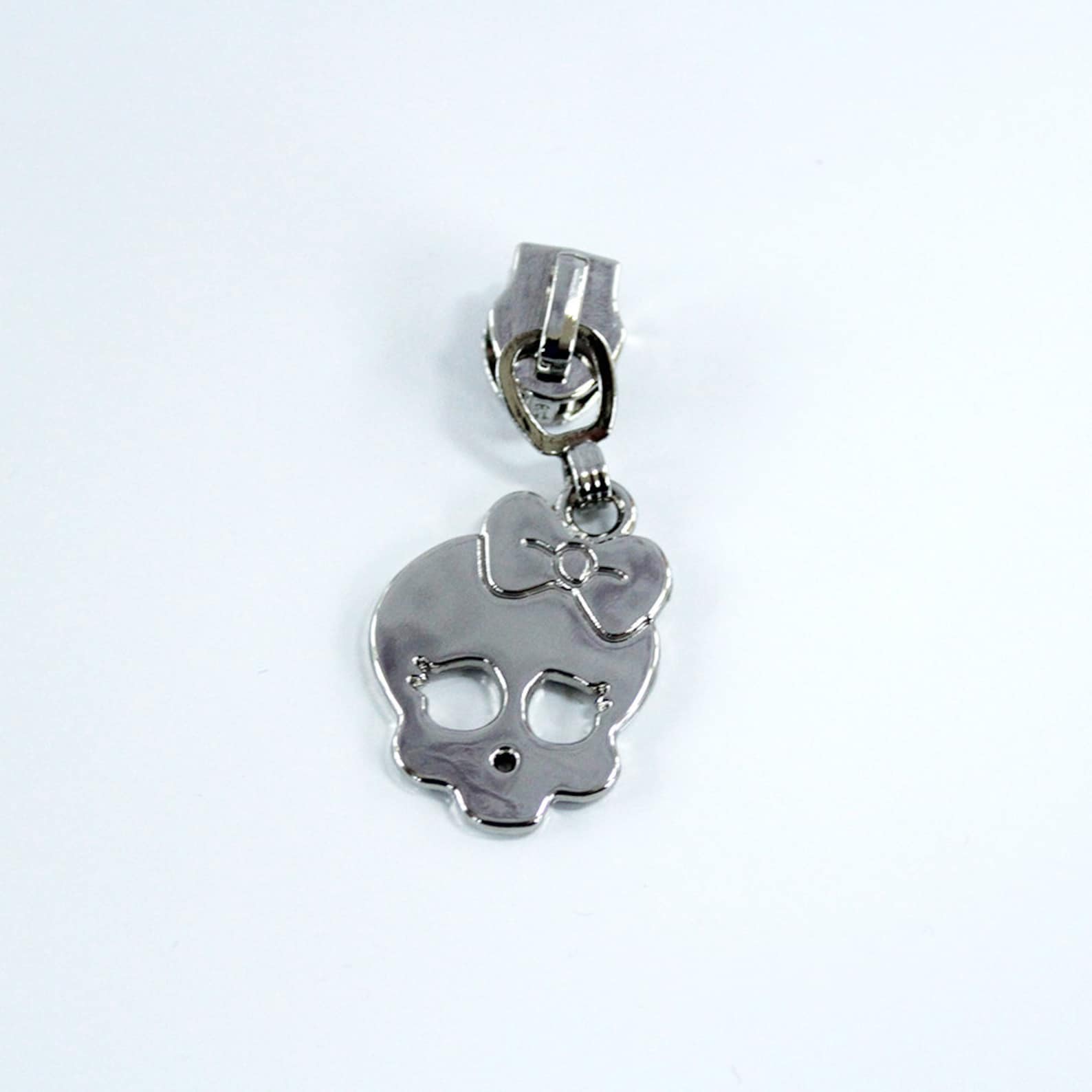 Size #5 Lady Skull Zipper Pulls, Purse Zipper Pulls, Zipper Pulls - Etsy