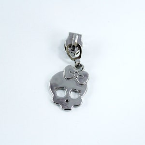 Size #5 Lady Skull Zipper Pulls, Purse Zipper Pulls, Zipper Pulls - Etsy
