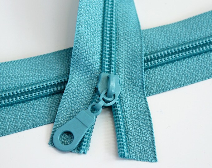 Size 5 Navy Blue Zipper With Navy Blue Coil 5 Yards & 15 - Etsy