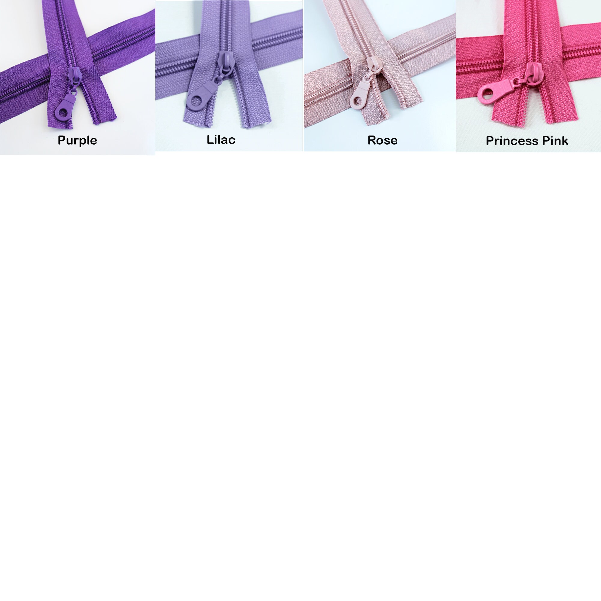 REGULAR Coil Nylon Coil Zippers Kits 5 Zipper Tape Bag - Etsy