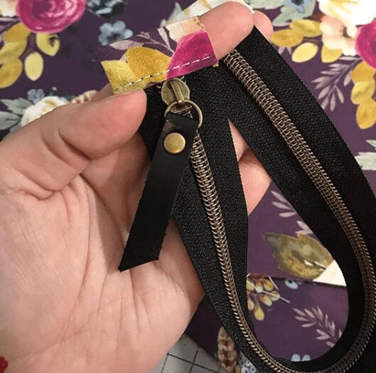 Size 5 D-ring Zipper Pulls for 5 Nylon Coil Zippers Purse - Etsy