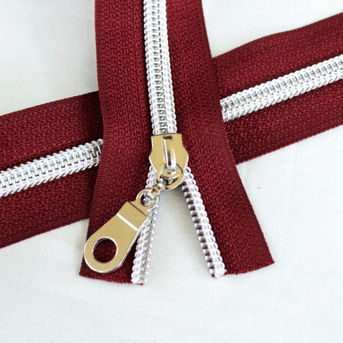 Size 5 Royal Blue Zipper With Royal Blue Coil 5 Yards & 15 - Etsy