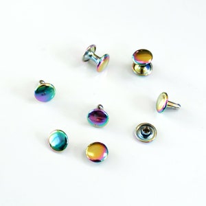 Double Cap Round Rivets, Bag Hardware - Etsy