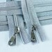 Size #3 Metallic Silver Zipper by the Yard With Silver Coil - 3 Yards ...