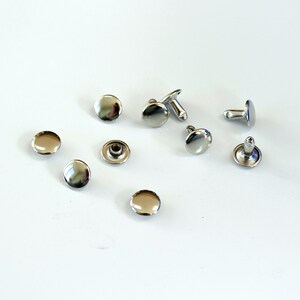 Double Cap Round Rivets, Bag Hardware - Etsy