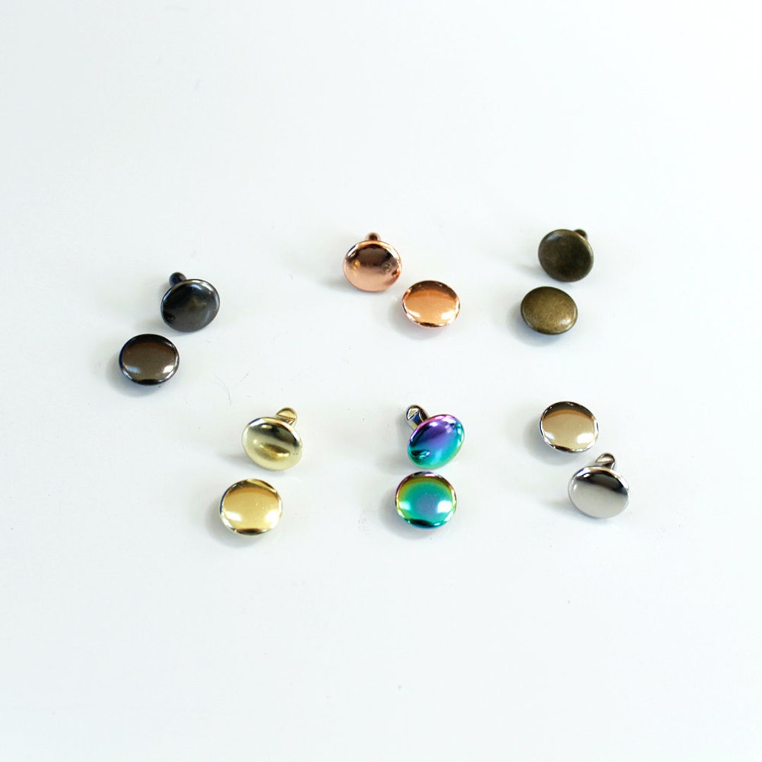 Double Cap Round Rivets, Bag Hardware - Etsy
