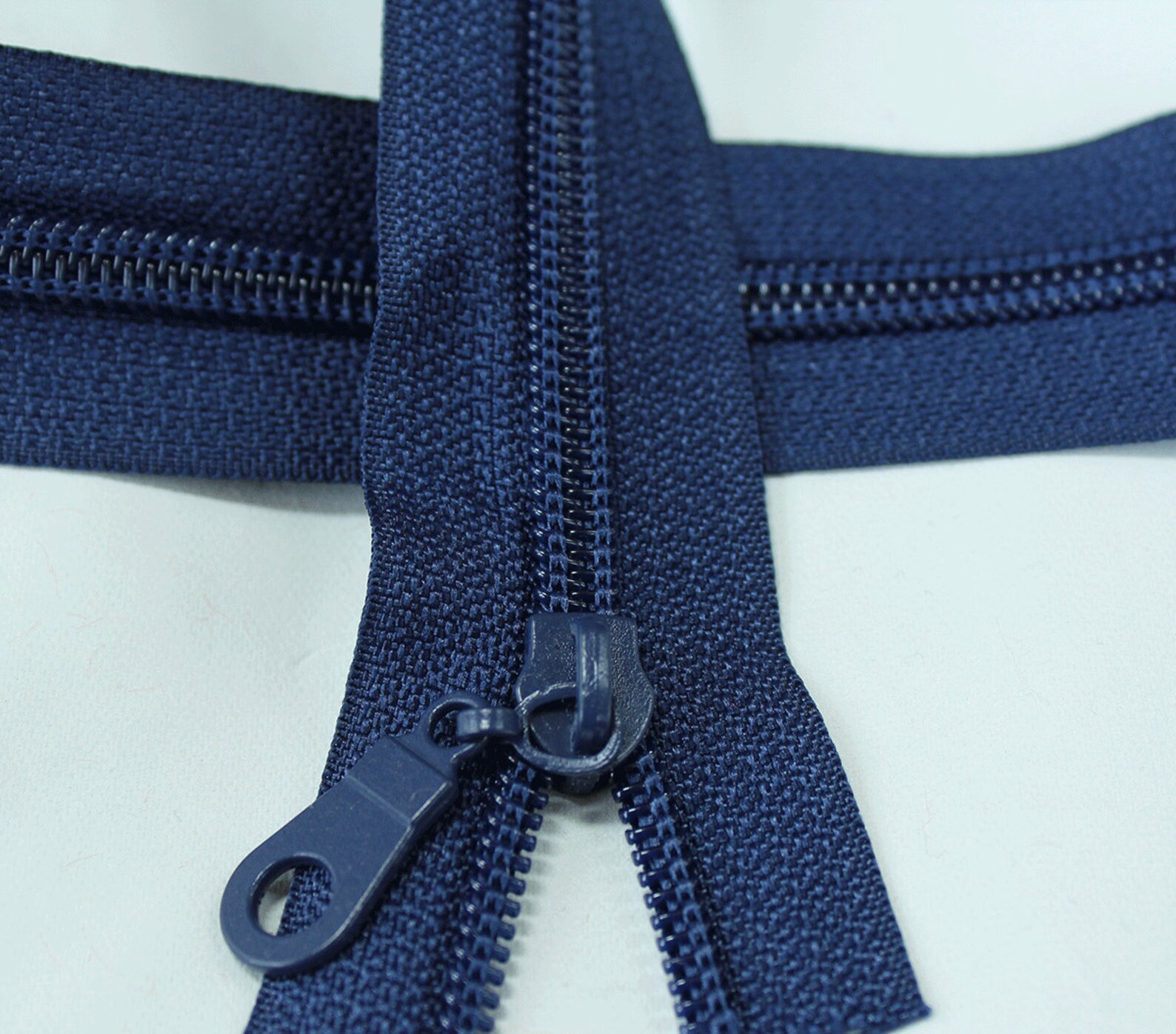 Size 5 Navy Blue Zipper With Navy Blue Coil 5 Yards & 15 - Etsy