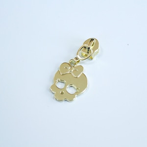 Size #5 Lady Skull Zipper Pulls, Purse Zipper Pulls, Zipper Pulls - Etsy