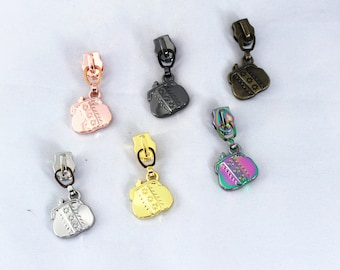 Size 3 Gray Zipper by the Yard With Rainbow Coil 5 Yards & 15 Regular ...