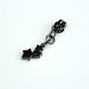 Size #3 Stars Zipper Pull for #3 Nylon Coil Zippers, Purse Zipper Pulls ...