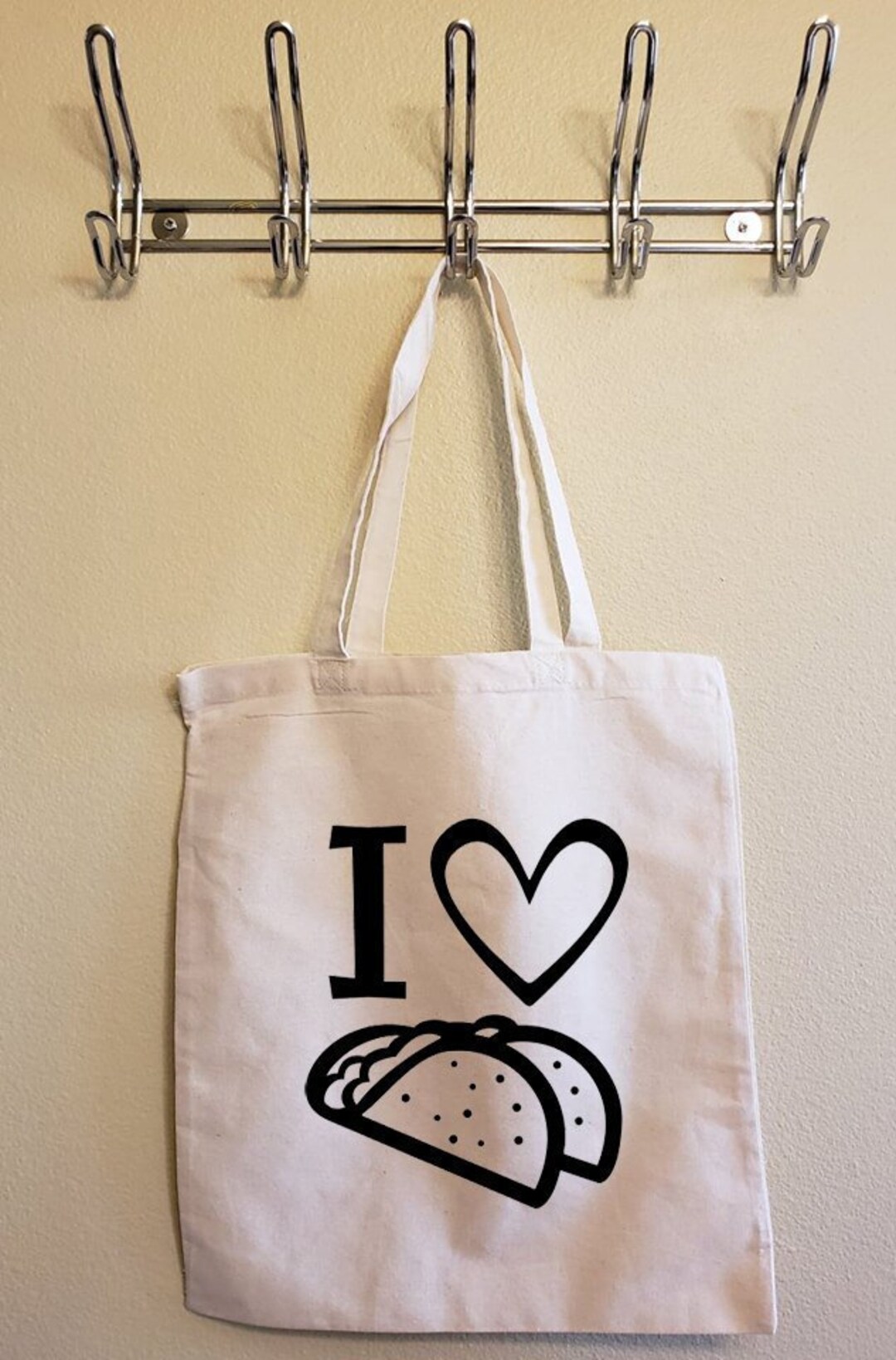 I Love Tacos Tote Bag - Etsy