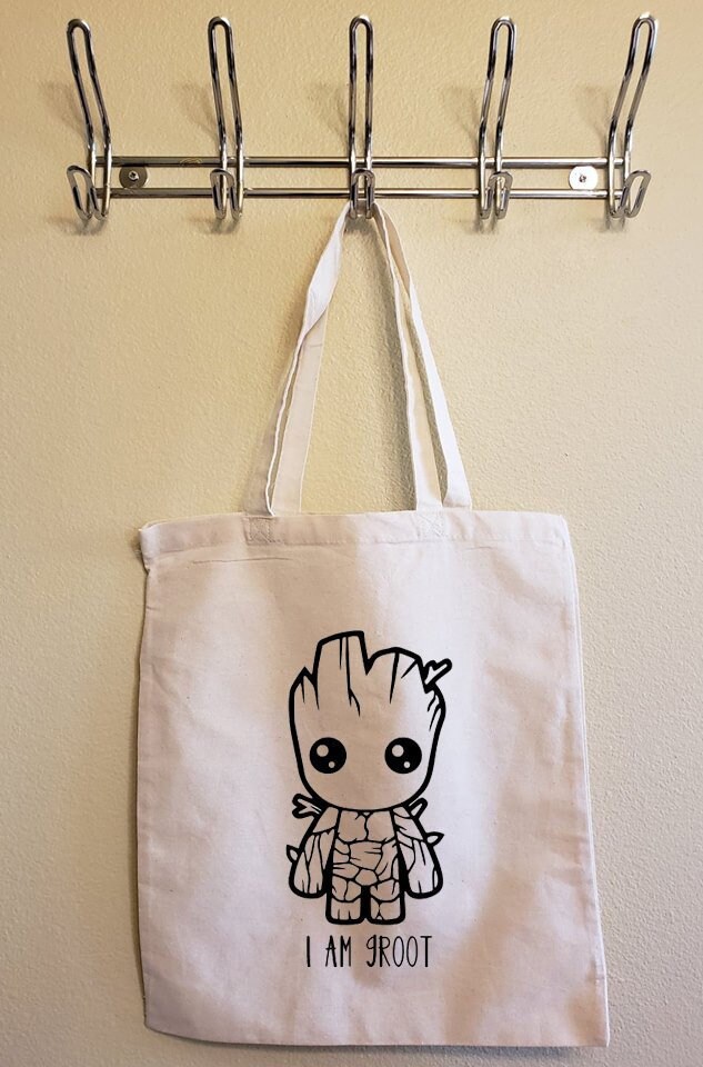 I Am Groot Tote Bag - Etsy
