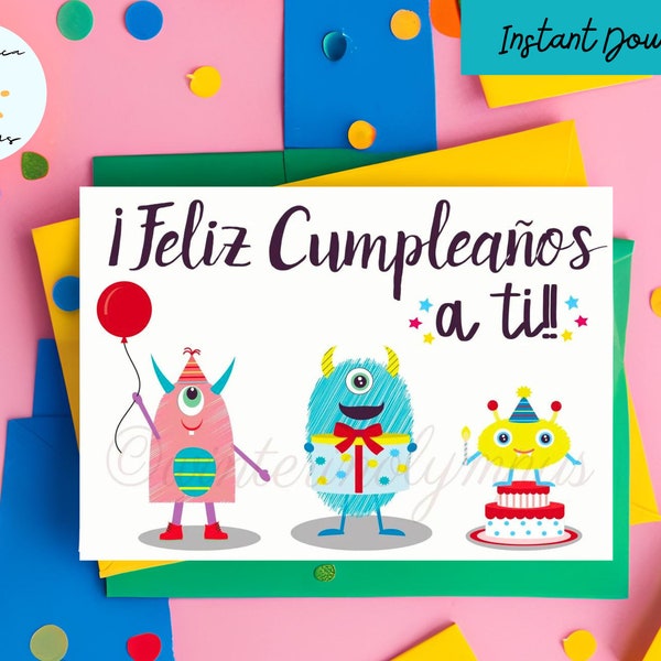 Tarjetas De Cumpleaños - Etsy