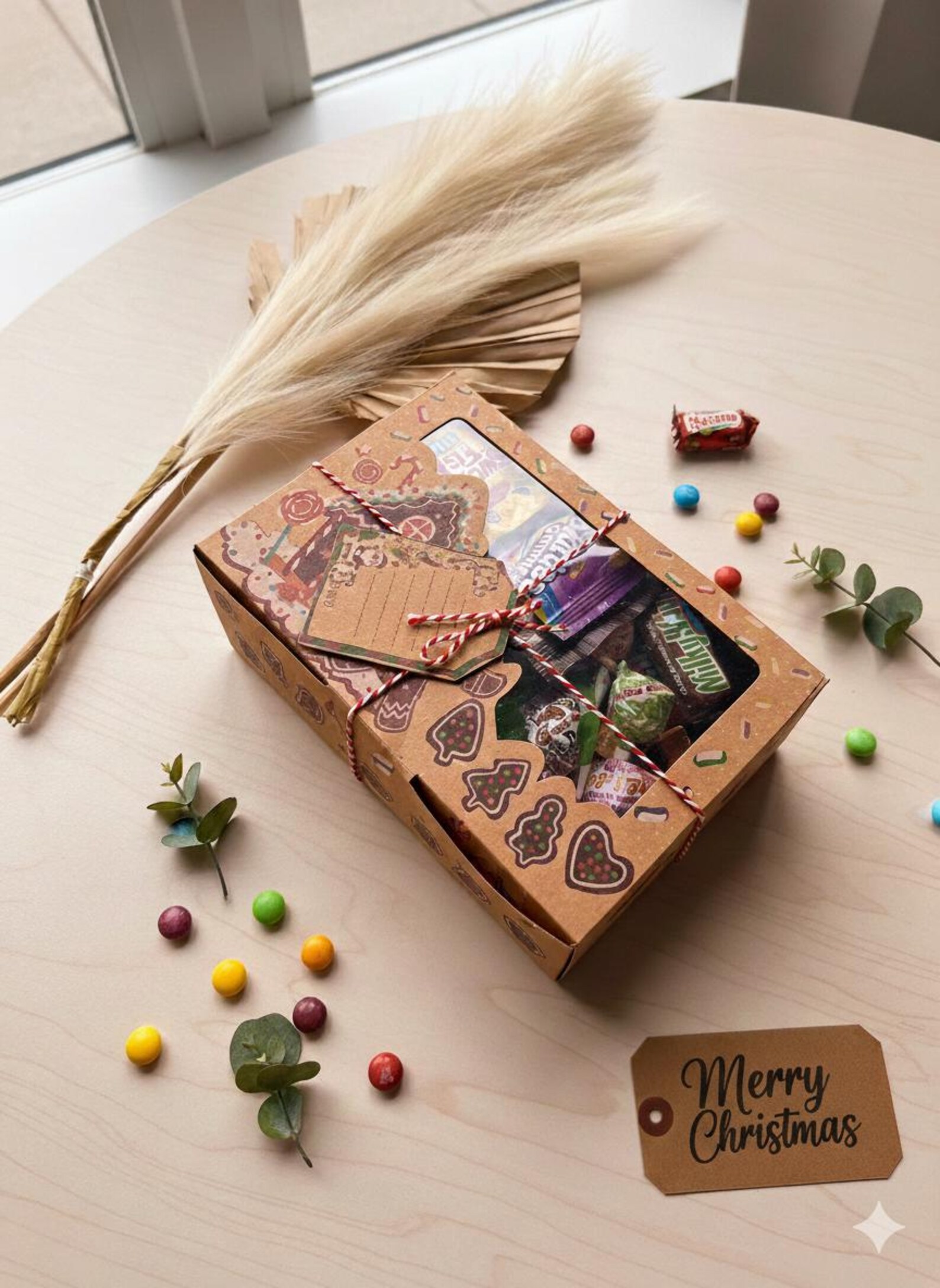 Merry Christmas Snack Box Gift - Holiday Party Favors (30 Pack) - Etsy