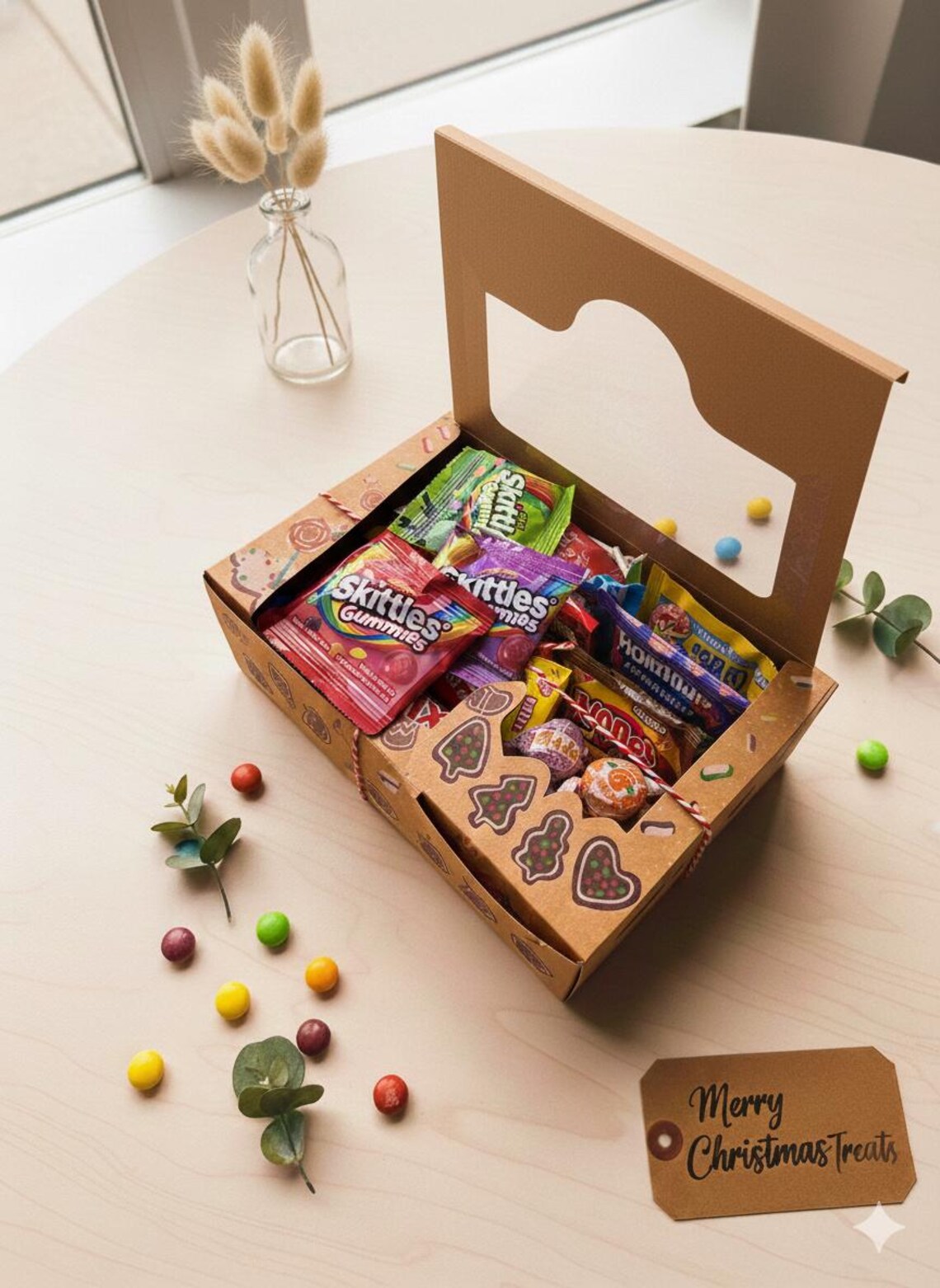 Merry Christmas Snack Box Gift - Holiday Party Favors (30 Pack) - Etsy