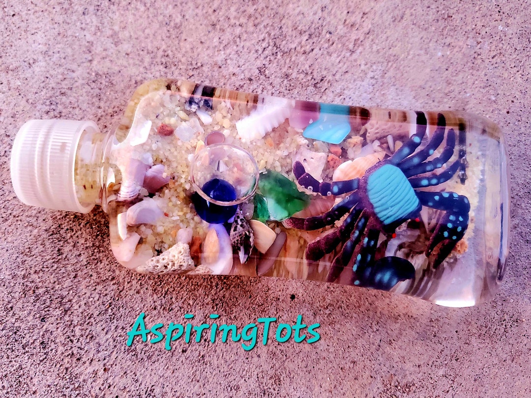 Small Ocean Sensory Bottle/ Under the Sea Quiet Time Redirect Calm ...