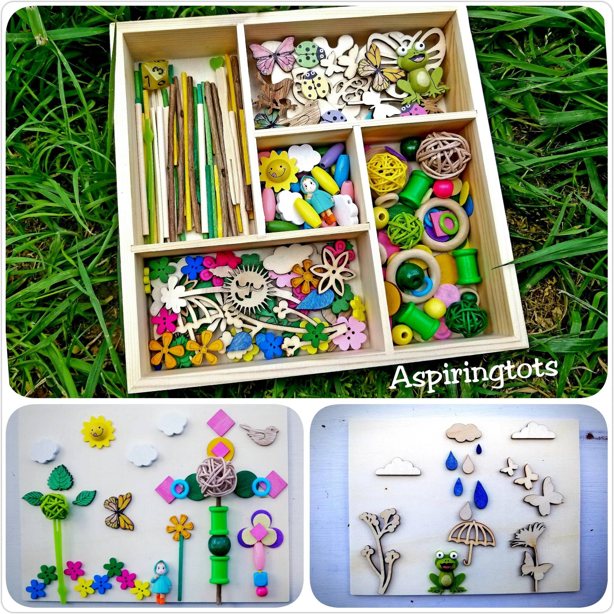 Spring Reggio Emilia Inspired Loose Parts Montessori Seasons - Etsy Canada