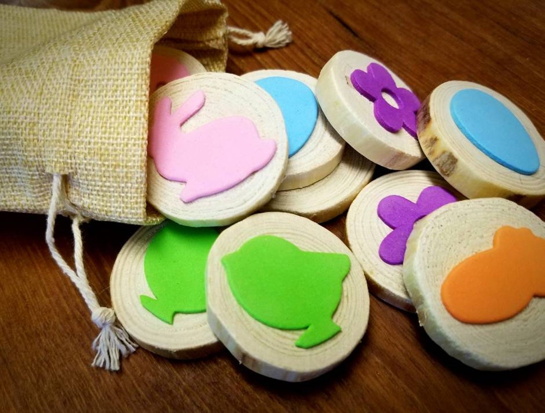 Spring Memory Match up Waldorf Matching Toy Montessori Learning Game ...