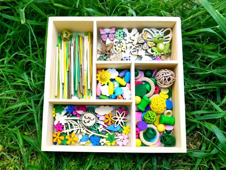Spring Reggio Emilia Inspired Loose Parts Montessori Seasons - Etsy