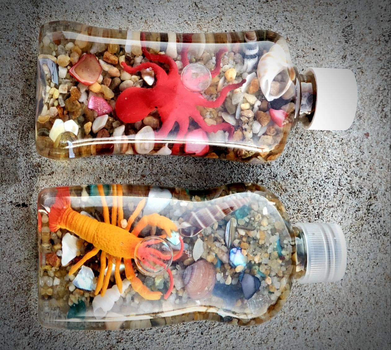 Small Ocean Sensory Bottle Under the Sea Quiet Bottle/ Time | Etsy