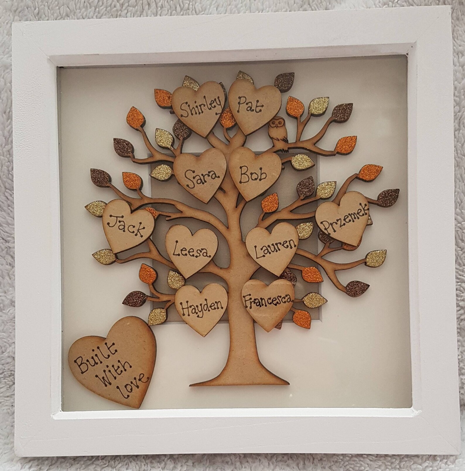 Personalised Family Tree Photo Box Ideal Gift - Etsy Australia
